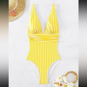 Swim | Boho Stripes Print One Piece Monokini Swimsuit | Poshmark
